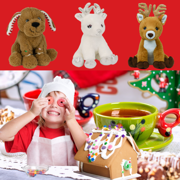 Plushies n’ Stuffies Gingerbread House Tea Party | This 'n' That ...
